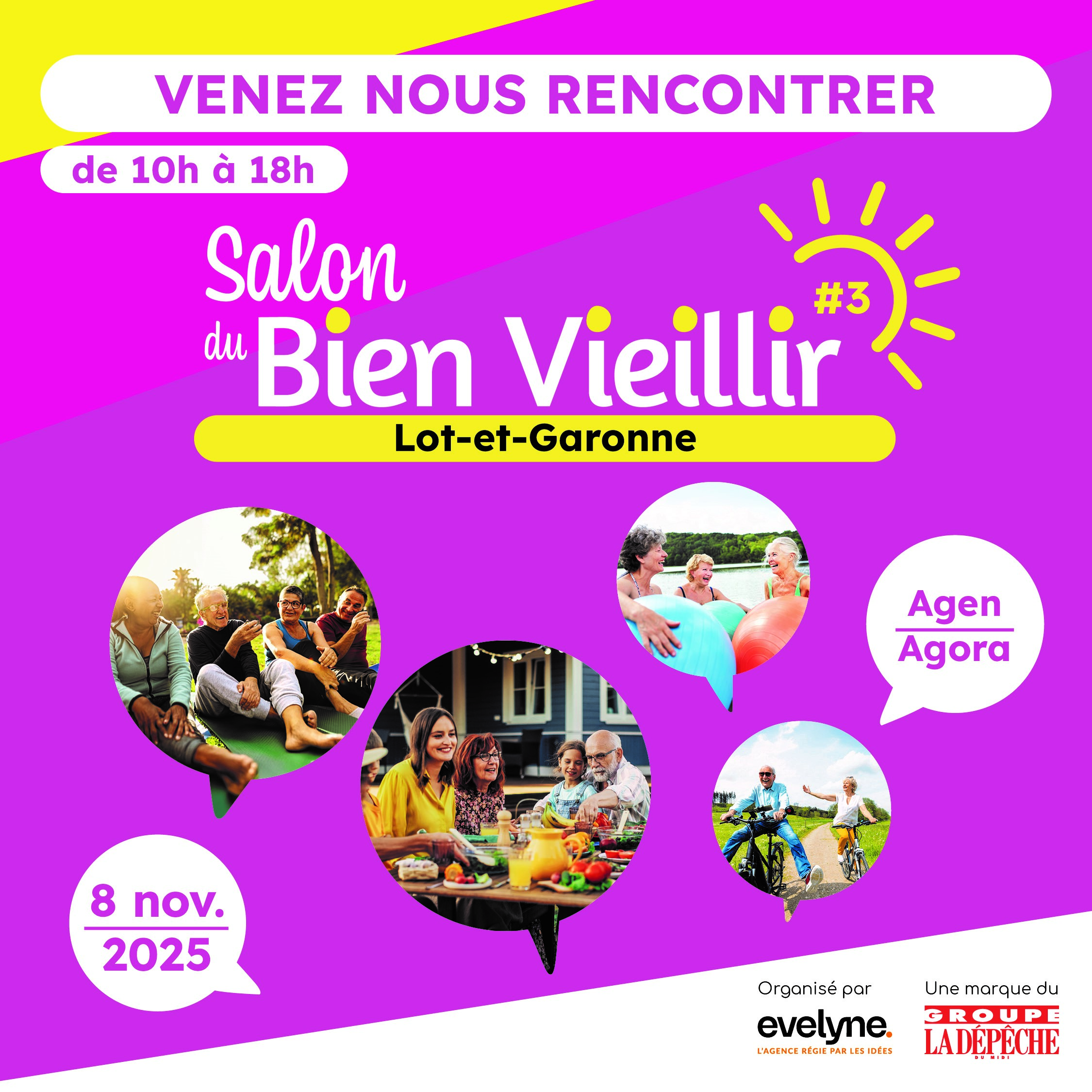 3MC sera présent au Salon Bien Vieillir 2025 à Agen ! - 3MC